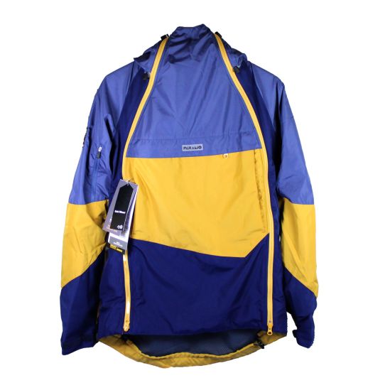 Paramo Men's Velez Hybrid Smock, Midnight/ Gold/ Indigo